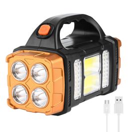 Torcia luminosa da campeggio lanterna LED portatile solare torcia ...