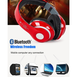 Cuffia wireless stereo stn-13 mp3 headset musica headphones colorate